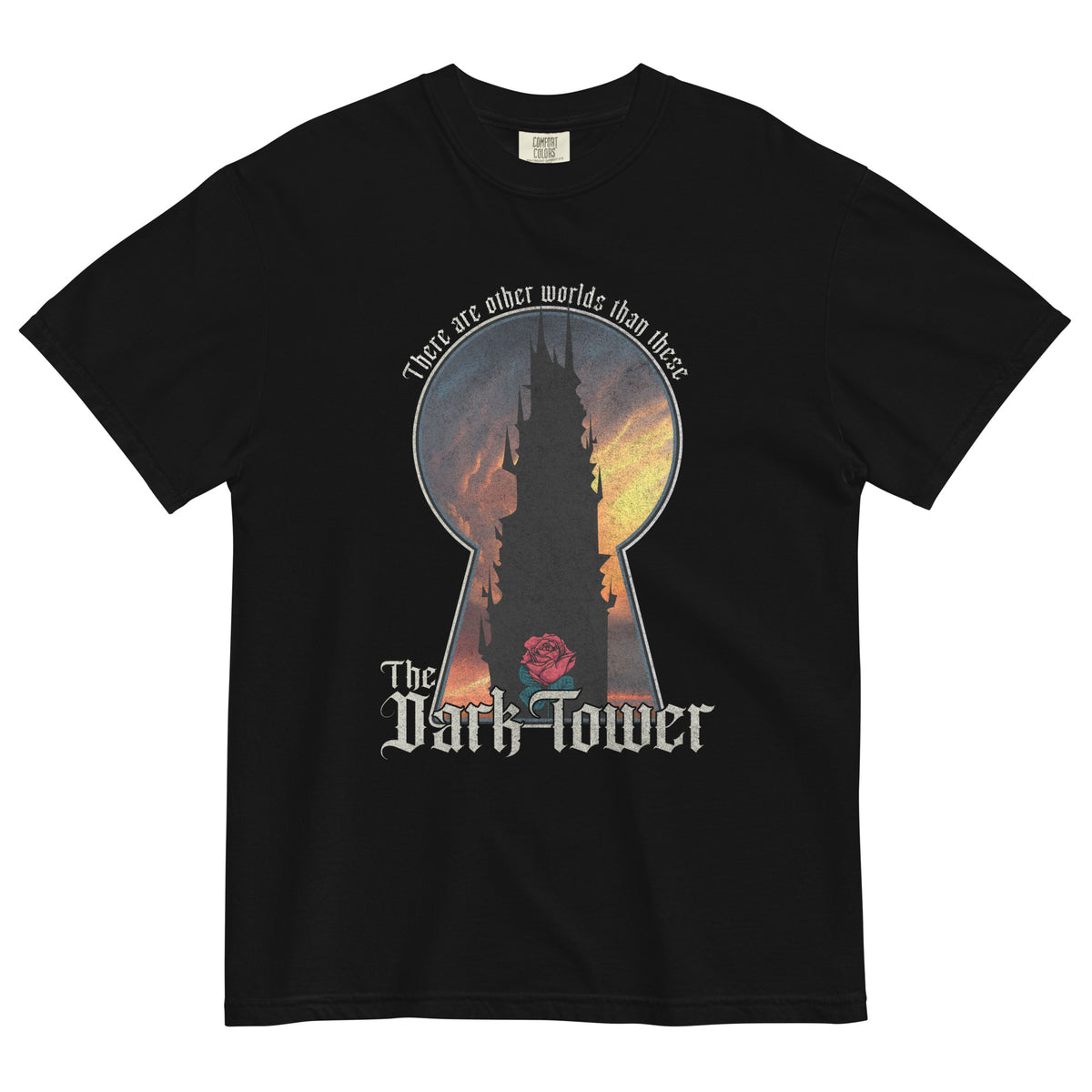 Dark Tower Keyhole Garment Washed Tee – www.ka-tet19.net